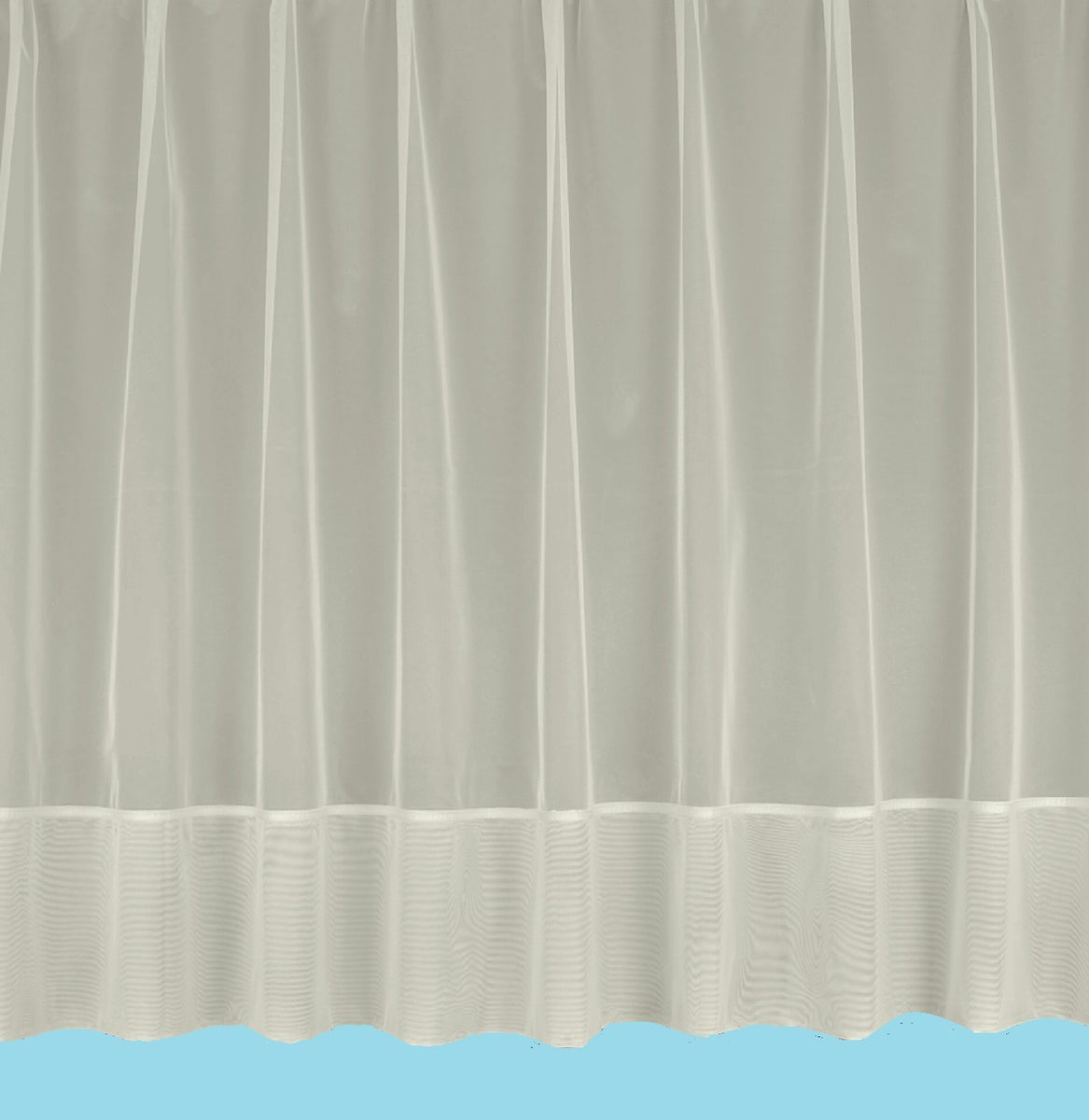 357 Cream Net Curtain – All Bits Home